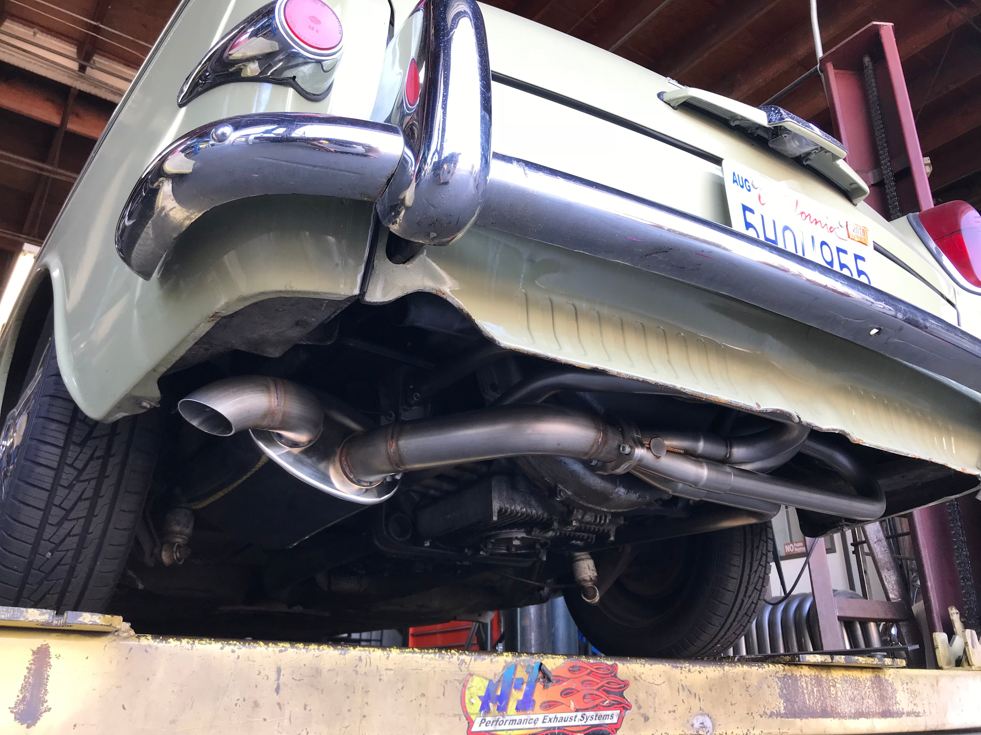 A1 Sidewinder Header and Muffler for VW Type 3 - Aircooled Vintage Works