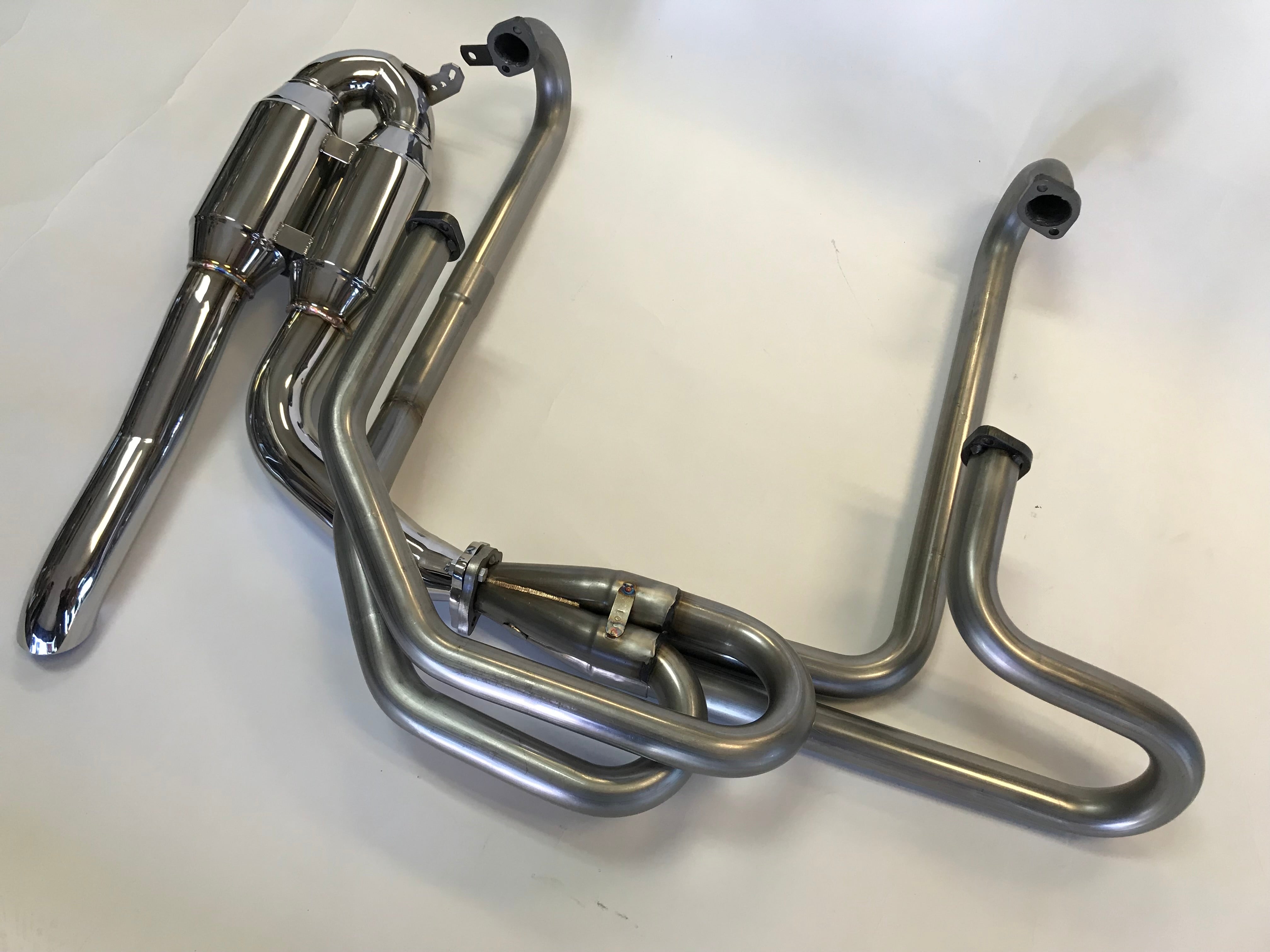 A1 Sidewinder Header and Muffler for VW Type 3 - Aircooled Vintage Works