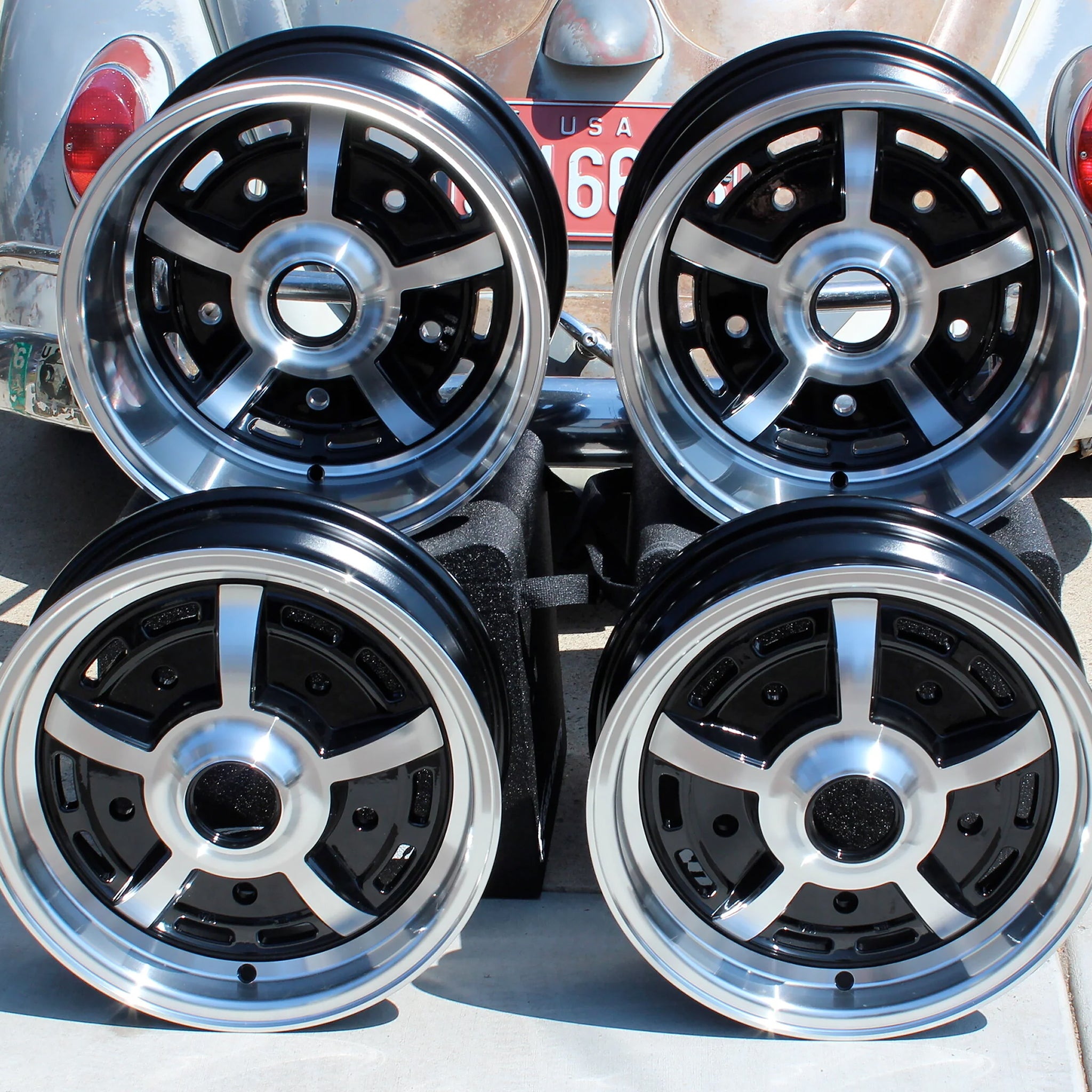 Staggered 5 Lug VW Sprint Star Wheel Set – Aircooled Vintage Works
