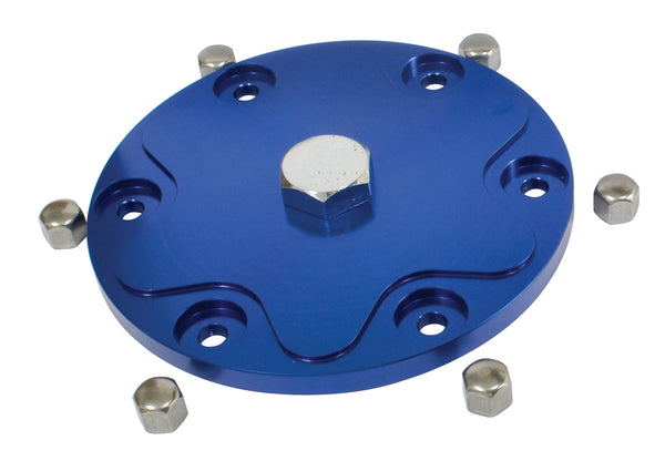 Billet VW Oil Sump Plate In Blue Billet - Aircooled Vintage Works