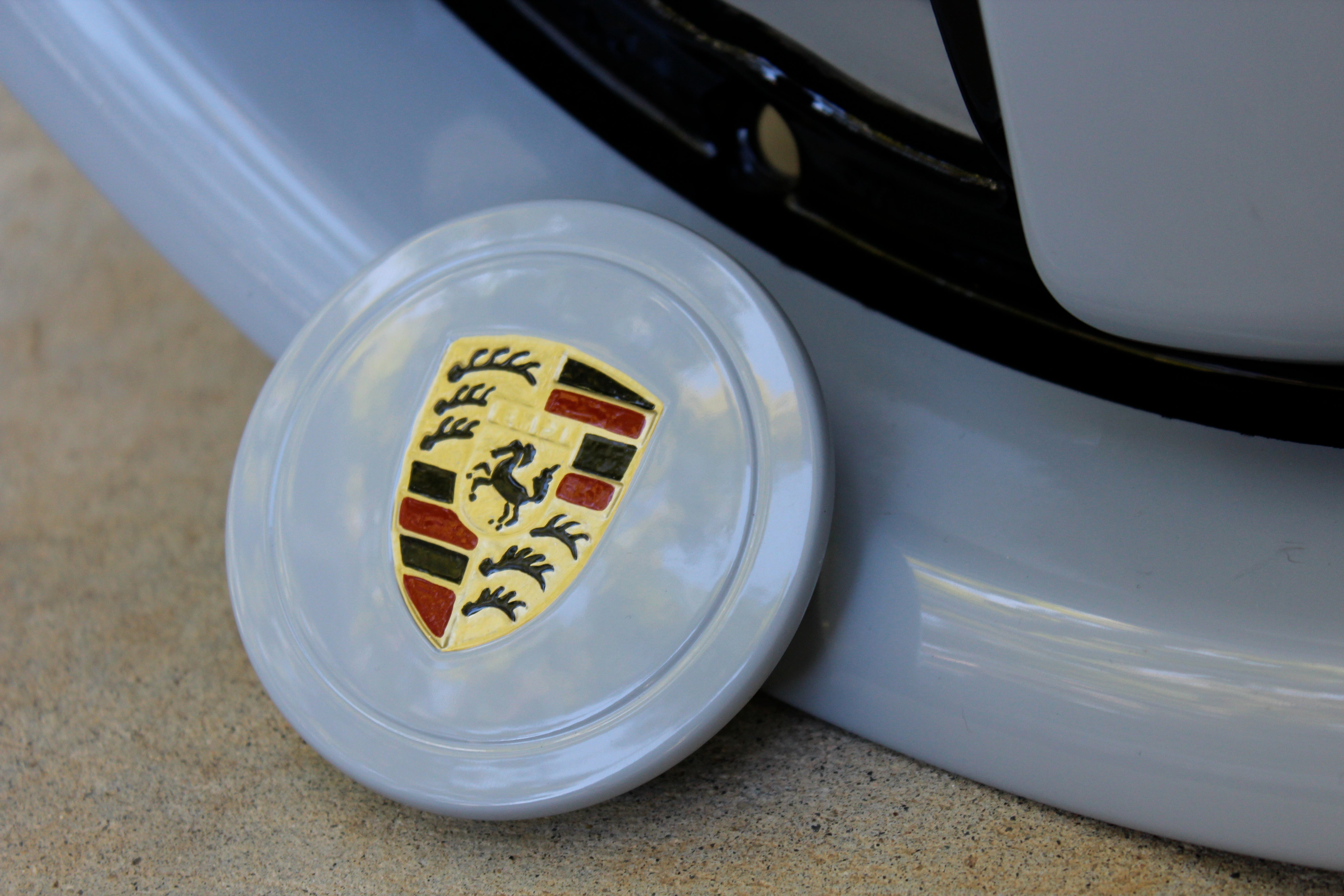 Dove Gray Detailed Porsche Fuchs VW Wheels - Aircooled Vintage Works